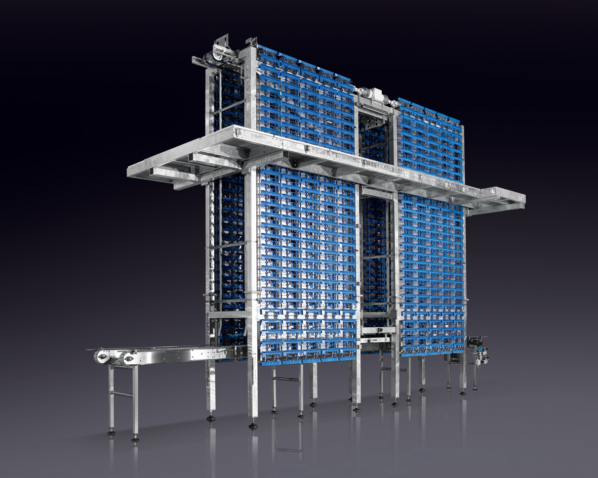 MVS Freezer : Handling System | Mecatherm