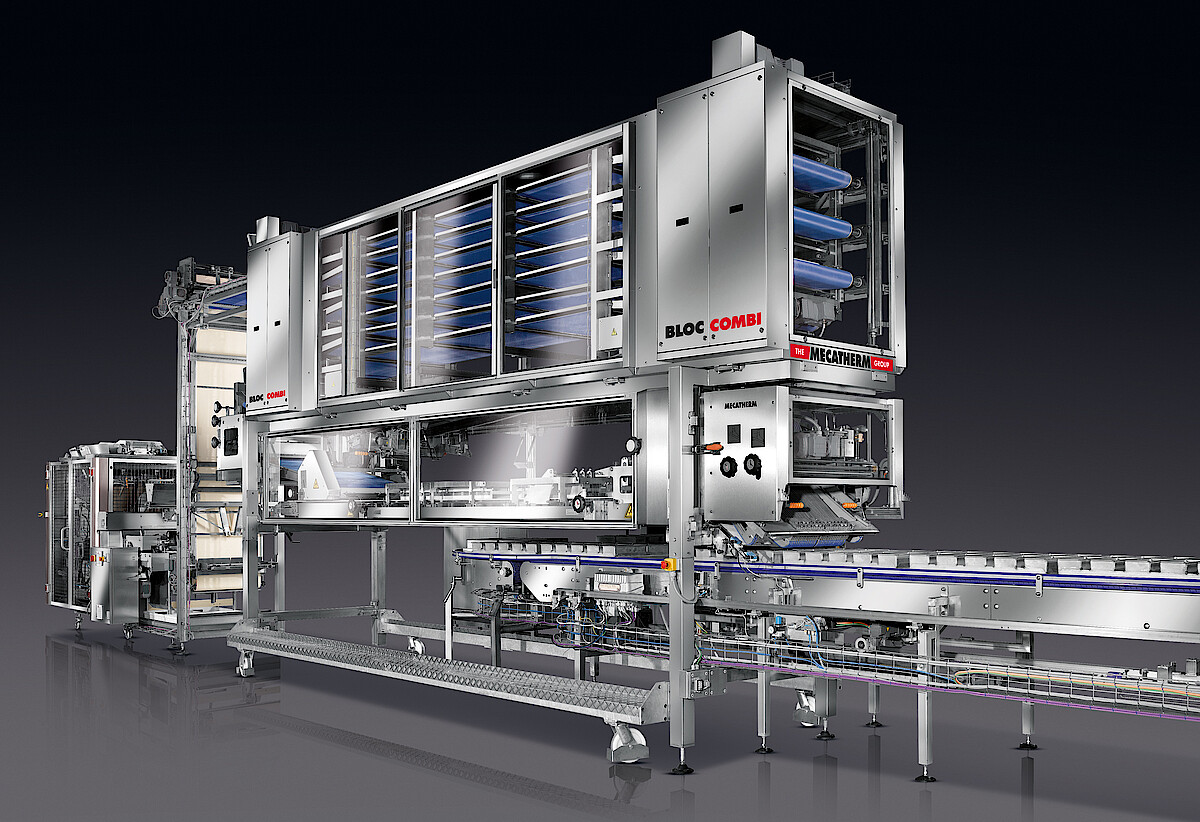 TIN BREAD BLOC : Moulder bloc for bakery industrial | Mecatherm